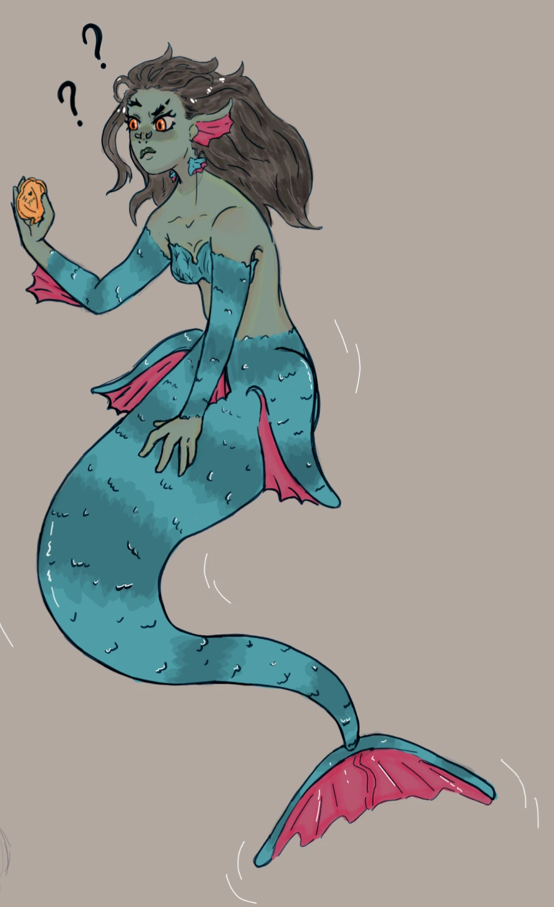 mermaid , huh?? | Gallery | HelloPaint