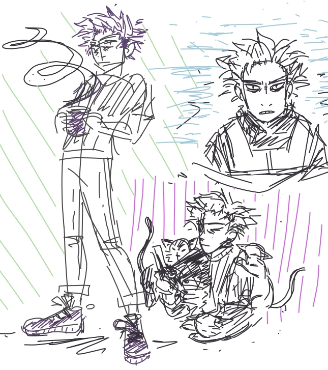 Shinsou doodles | Gallery | HelloPaint