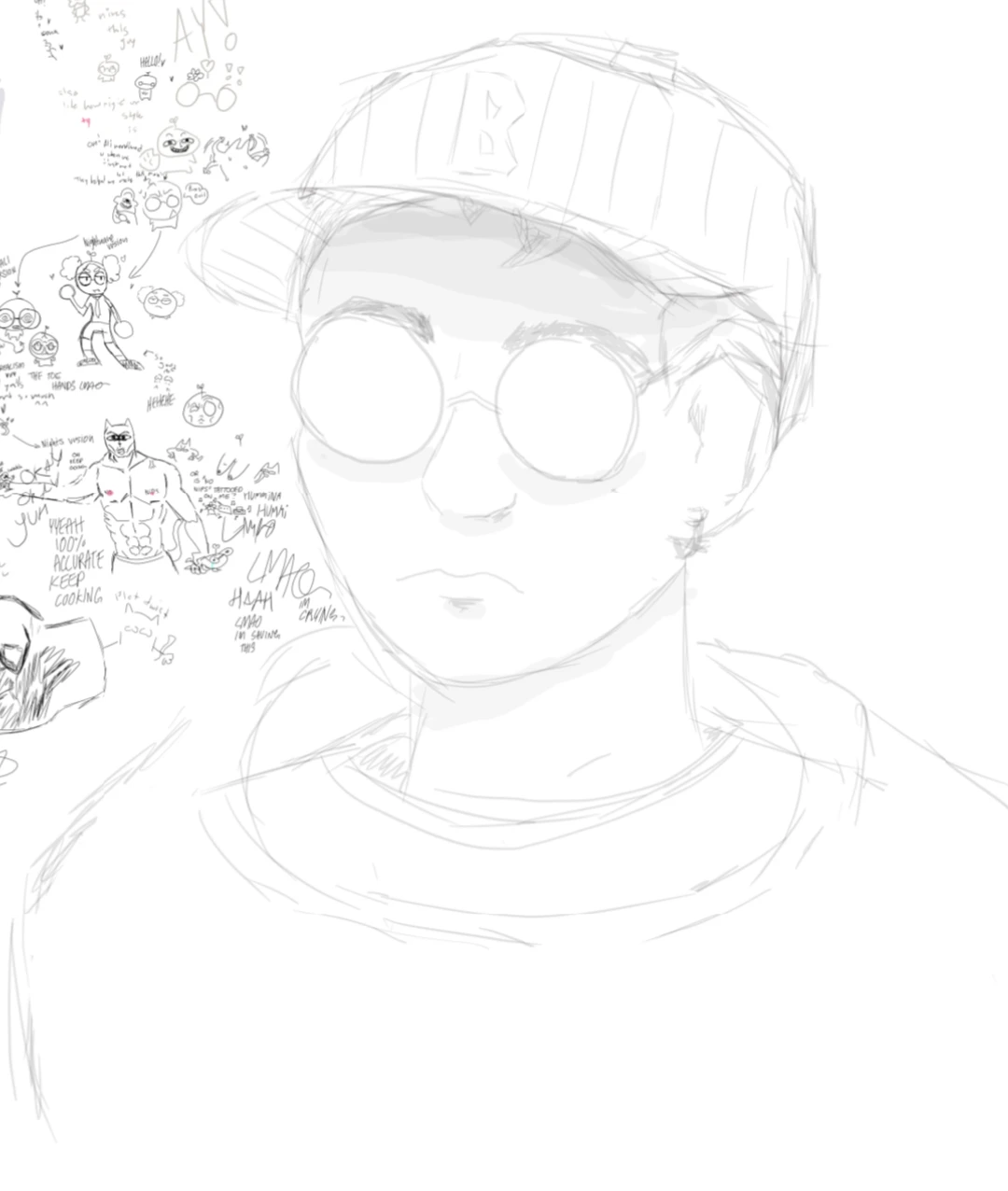 Self portrait | Gallery | HelloPaint