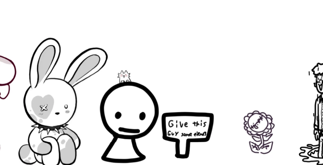 lonely man | Gallery | HelloPaint